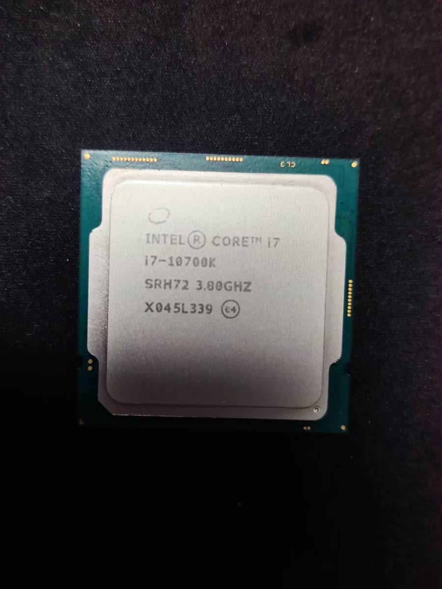 【全体的に状態が悪い】ジャンク品intel Core i7-10700K LGA1200 CPU 第10世代 インテルの落札情報詳細 - ヤフオク落札価格検索 オークフリー