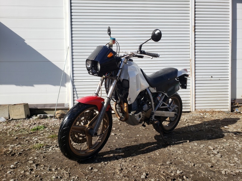 【傷や汚れあり】HONDA ホンダ AX-1 250cc MD21 MD21E 初期型 部品取り レストア RSVマフラー NISINの落札情報詳細 - Yahoo!オークション落札価格検索 ...