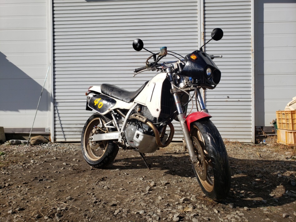 【傷や汚れあり】HONDA ホンダ AX-1 250cc MD21 MD21E 初期型 部品取り レストア RSVマフラー NISINの落札情報詳細 - Yahoo!オークション落札価格検索 ...