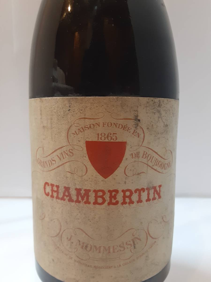 【未使用】CHAMBERTIN 1937 J.MOMMESSINの落札情報詳細 - ヤフオク落札価格検索 オークフリー