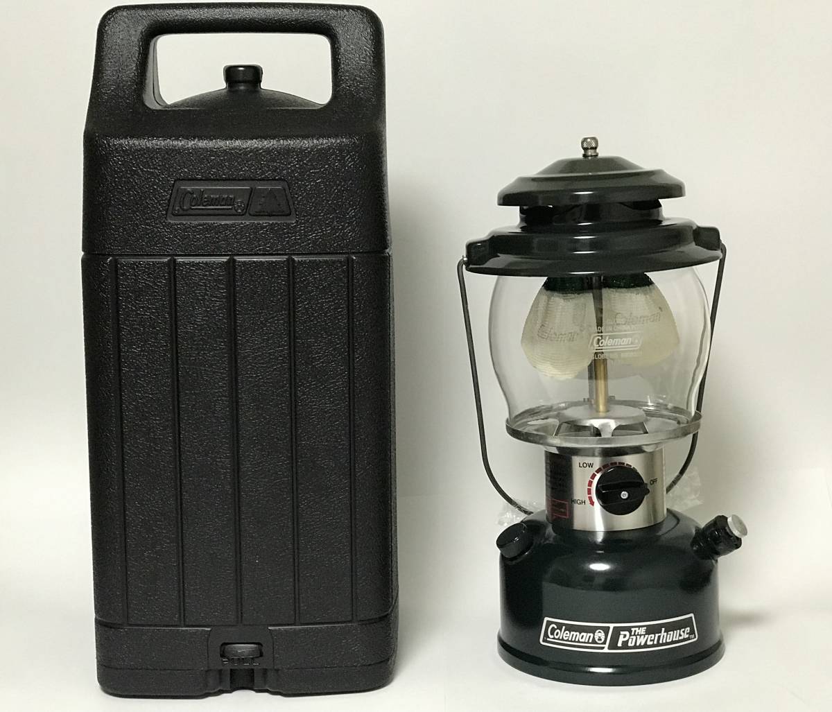 【目立った傷や汚れなし】coleman コールマン ランタン 290 パワーハウス ツーマントル 点灯確認済 95年6月製 アウトドア