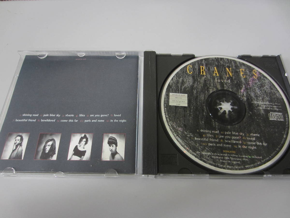 【やや傷や汚れあり】Cranes/Loved UKオリジナル盤CD ネオアコ シューゲイザー Curve Lush Cocteau Twins ...