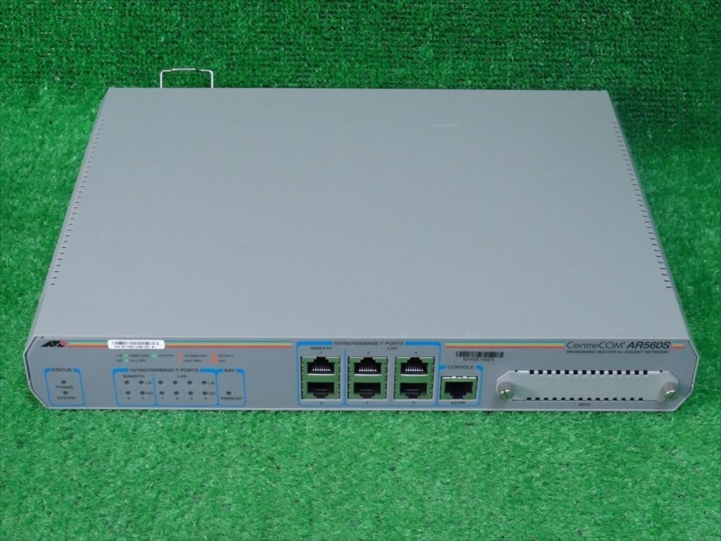 【傷や汚れあり】[2557] Allied Telesis CenterCOM AR560S アドバンストVPN アクセス・ルーター の落札 ...