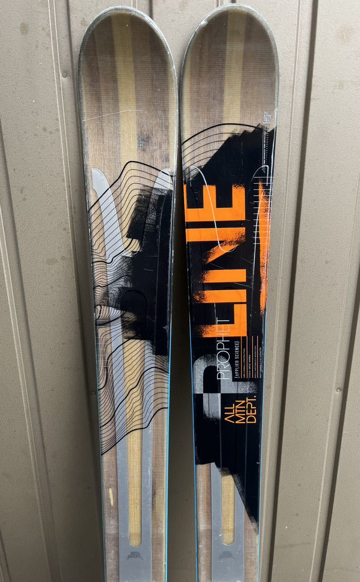 【やや傷や汚れあり】良品 LINE ライン PROPHET FLIGHT 179cm 山スキー ツアー MARKER マーカー ジェスター ...