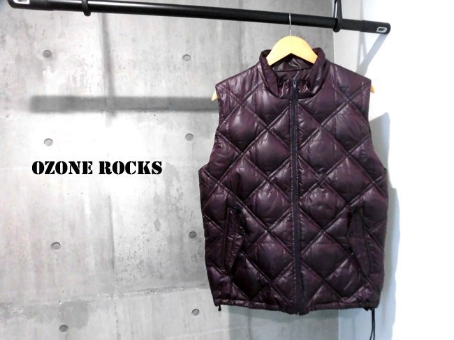 【目立った傷や汚れなし】OZONE ROCKS オゾンロックス/キルティング ダウンベストL/ジャケット/ボルドー/メンズ/8AV-0204/程度良好の落札情報詳細 - ヤフオク落札価格検索 ...
