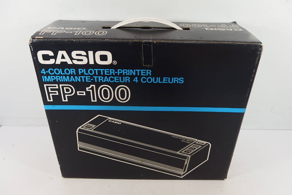 【未使用】 未使用品 CASIO カシオ ポケコン用 プロッタ プリンター FP-100の落札情報詳細 - Yahoo!オークション落札価格検索 オークフリー