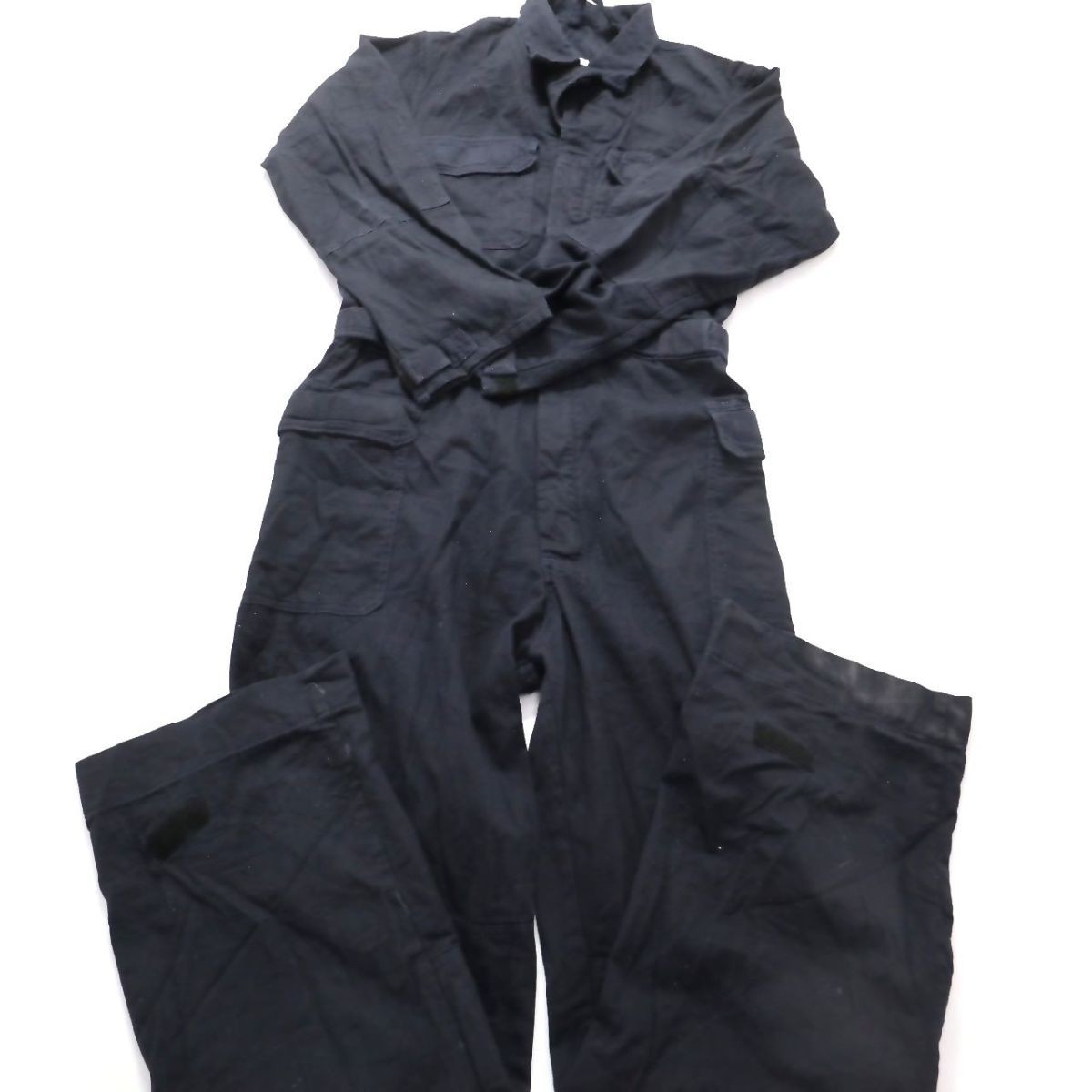 【やや傷や汚れあり】 オールインワンMIX set フルジップ 単色 他 (メンズ36/34） 4枚セット まとめ売り 古着卸 1円スタート ...