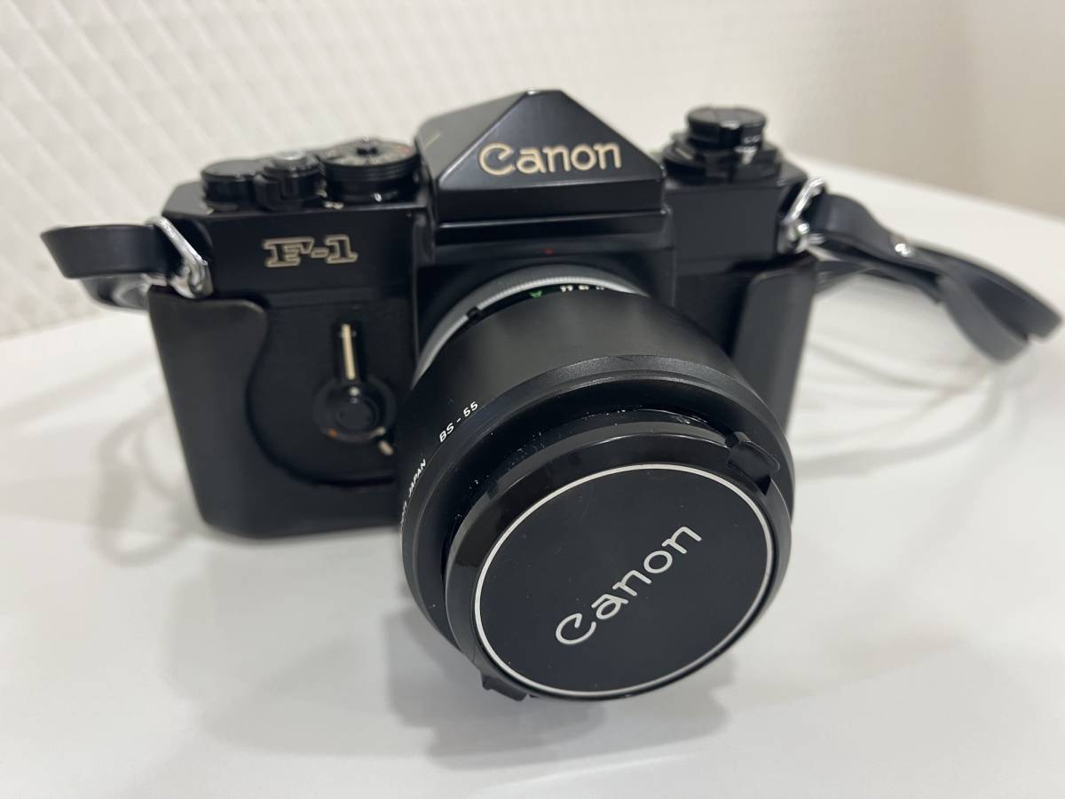【やや傷や汚れあり】G「11835」Canon キャノン F-1 本体 CANONLENS FD 28mm 1：2.8 S.C. ジャンクの ...