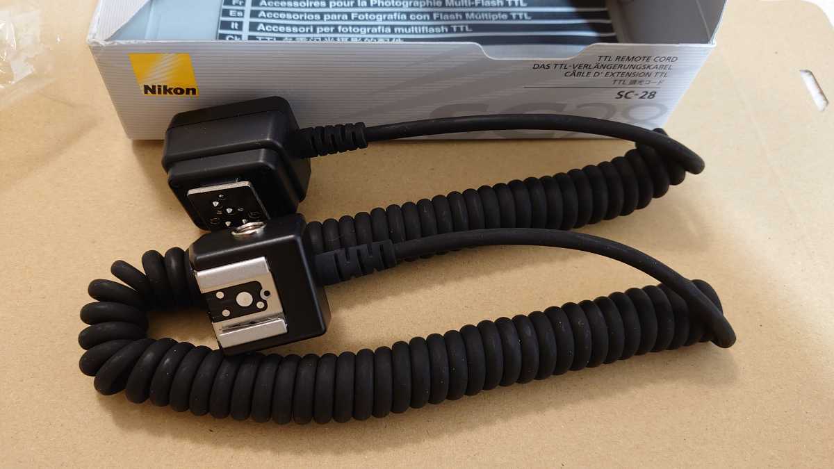 【未使用に近い】Nikon ニコン TTL調光コード SC-28 の落札情報詳細 - Yahoo!オークション落札価格検索 オークフリー