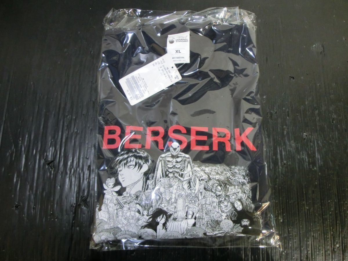 【未使用】T【Z6-62】【60サイズ】未開封/JOURNAL STANDARD/ベルセルク/クルーネックスウェット/サイズXL の落札情報詳細| ヤフオク落札価格情報 オークフリー