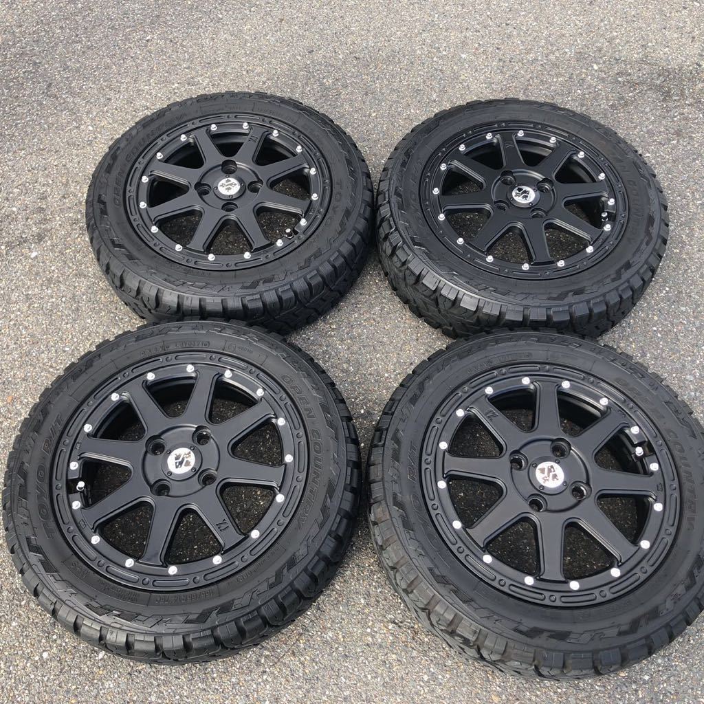 【目立った傷や汚れなし】MLJ エクストリームJ 14インチ 4.5J +43 4-100 2021年製トーヨー オープンカントリー R/T 155/65R14 中古美品 の落札情報詳細 ...