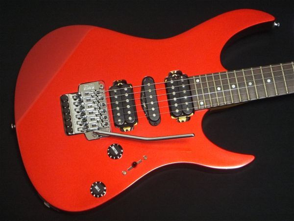 【やや傷や汚れあり】YAMAHA RGX-421D TRS-Pro タケウチ フロイドローズ HSHピックアップ レッド メタリック 赤 ...