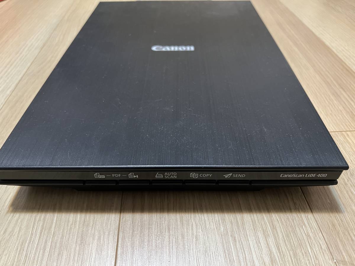 1204k 中古 キヤノン A4サイズスキャナー CanoScan LiDE40 F916900 USBケーブル スタンド付き フラットベッド ...