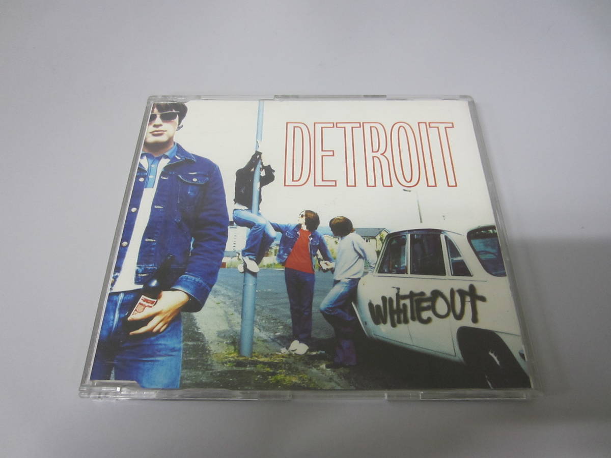 【やや傷や汚れあり】Whiteout/Detroit UK盤CD ネオアコ ギターポップ ブリットポップ The Stone Roses ...
