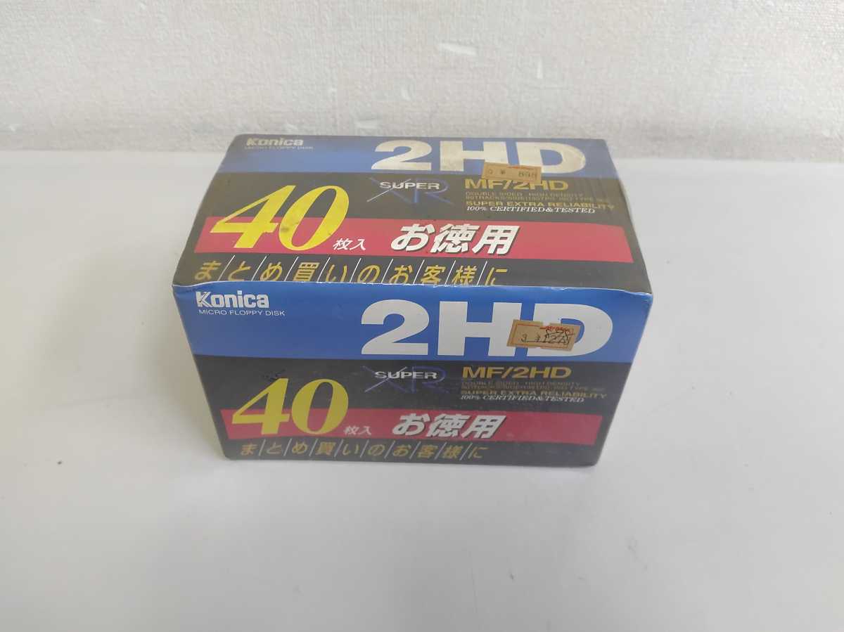 【未使用】コニカ Konica 3.5型フロッピーディスクDOS/V用 MF/2HD 40枚入 未開封品 の落札情報詳細| ヤフオク落札価格情報 オークフリー
