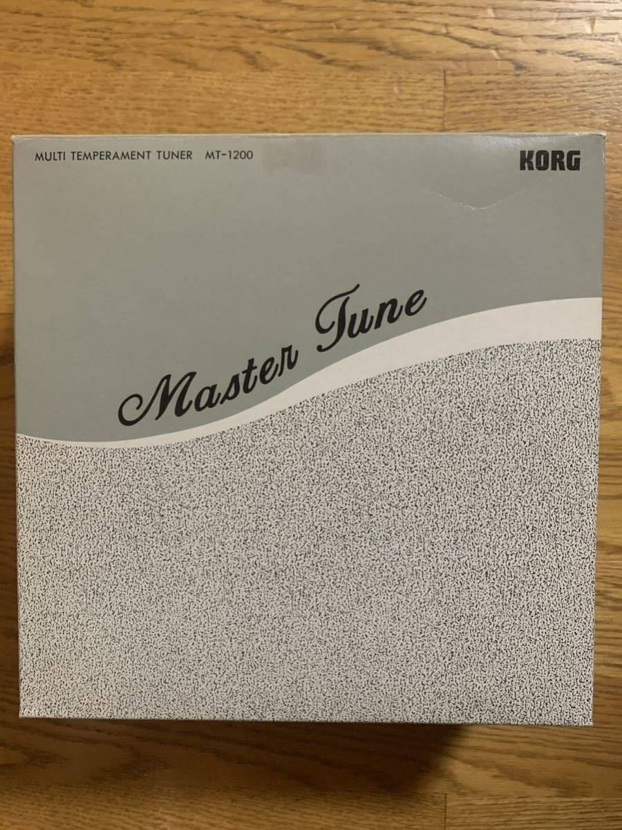 【やや傷や汚れあり】[SKh-P33]動作OK! KORG/コルグ チューナー Master Tune/マスターチューン MT-1200 ...
