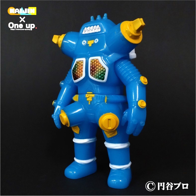 【未使用】KAIJIN x One up. キングジョー ブルー KING JOE Blue One up. Limited edition ソフビ sofvi ウルトラマン ウルトラセブン ...