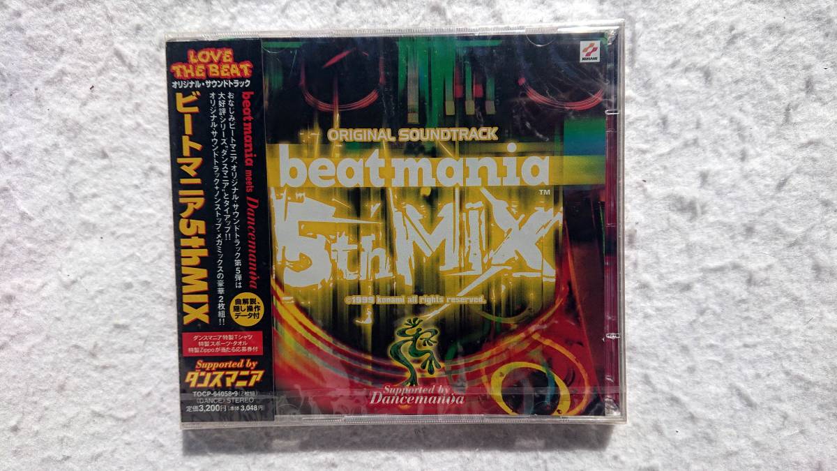 【未使用】beatmania 5th MIX Original Soundtrack ビートマニア ダンスマニアの落札情報詳細 - ヤフオク落札価格検索 オークフリー