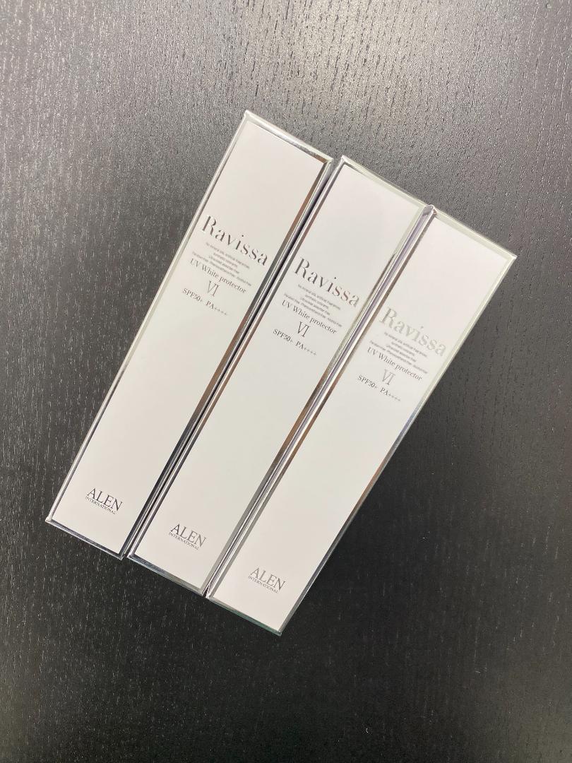 【未使用】Ravissaラヴィーサ 6 UVホワイトプロテクター 35g（3本セット）の落札情報詳細 - ヤフオク落札価格検索 オークフリー