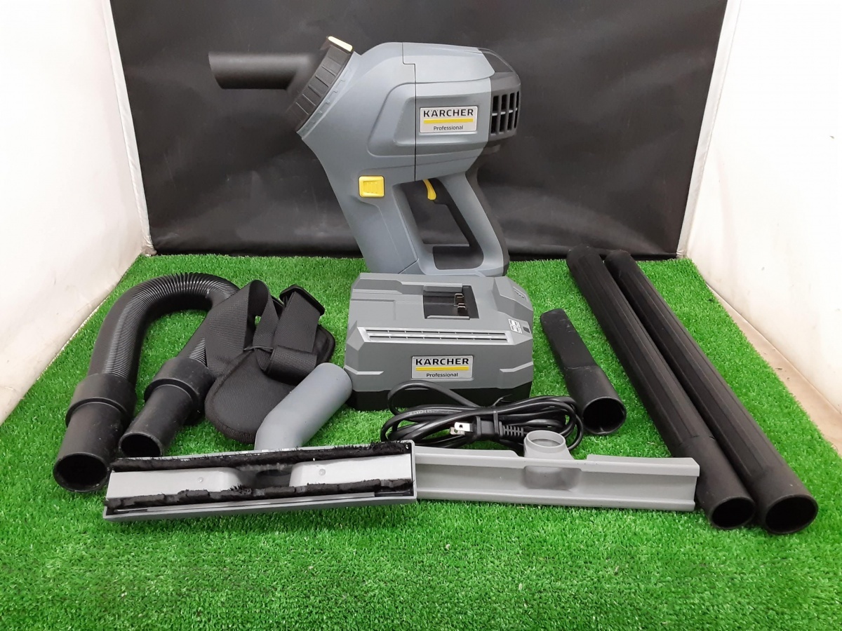 【傷や汚れあり】中古品 ケルヒャー 18V 2.5Ah 業務用ハンディバキュームクリーナー HV1/1Bpの落札情報詳細 - ヤフオク落札価格検索 オークフリー