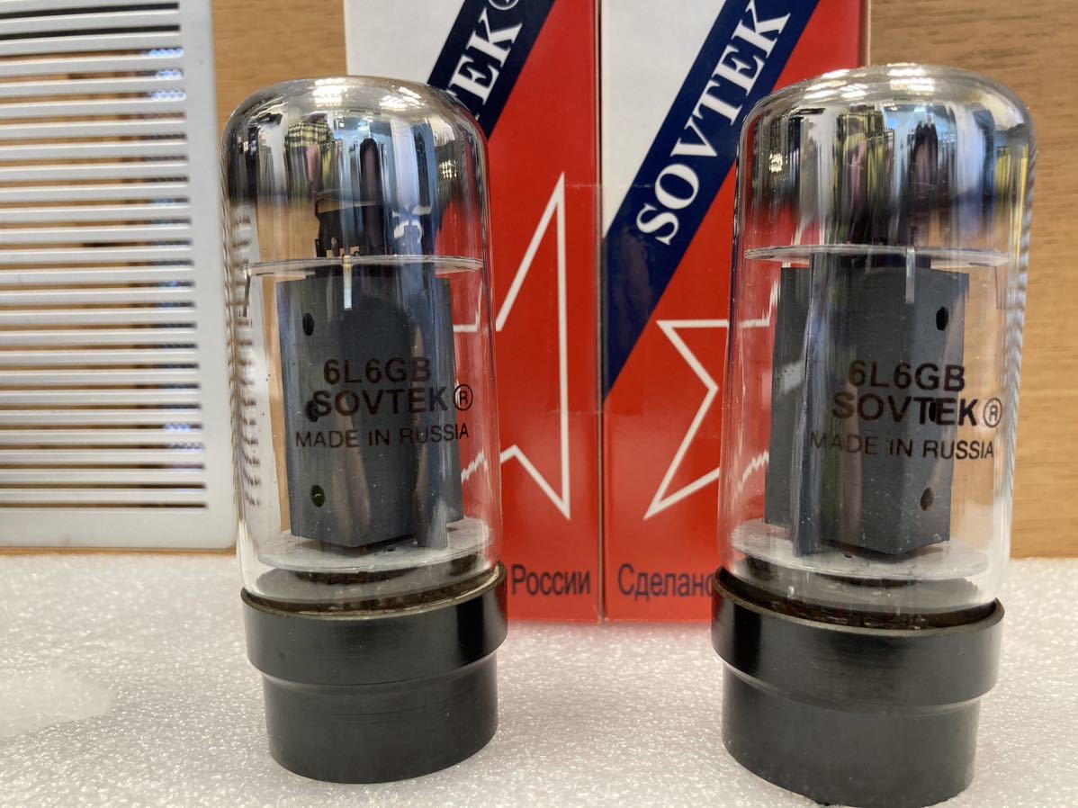 【未使用】【未使用】真空管 SOVTEK 6L6GB 2本ペアーの落札情報詳細 - ヤフオク落札価格検索 オークフリー