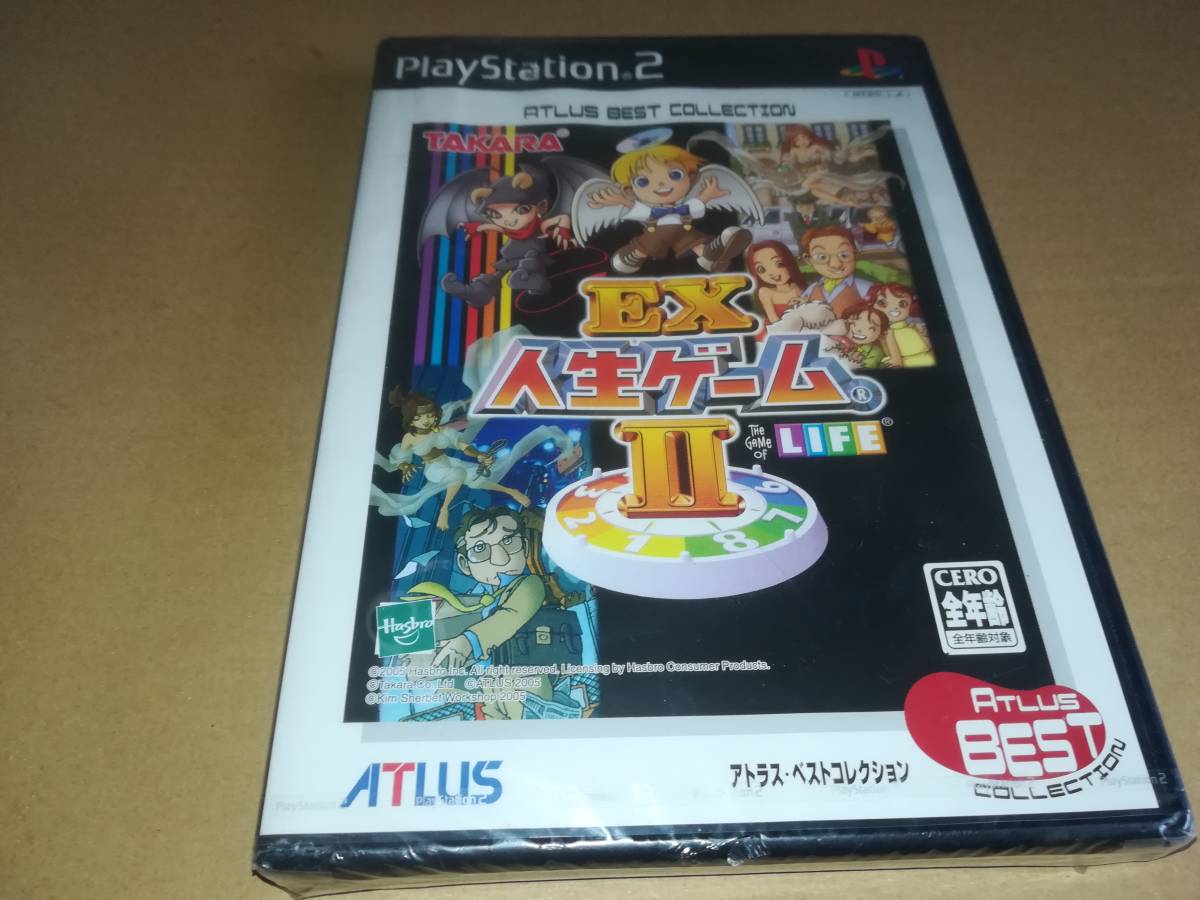 【未使用】PS2 新品未開封 EX人生ゲームⅡの落札情報詳細 - ヤフオク落札価格情報 オークフリー