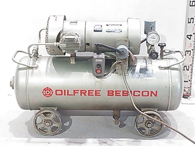 【中古】日立 パッケージ オイルフリーベビコン 小型空気圧縮機 POD-3.7MA6 の落札情報詳細| ヤフオク落札価格情報 オークフリー