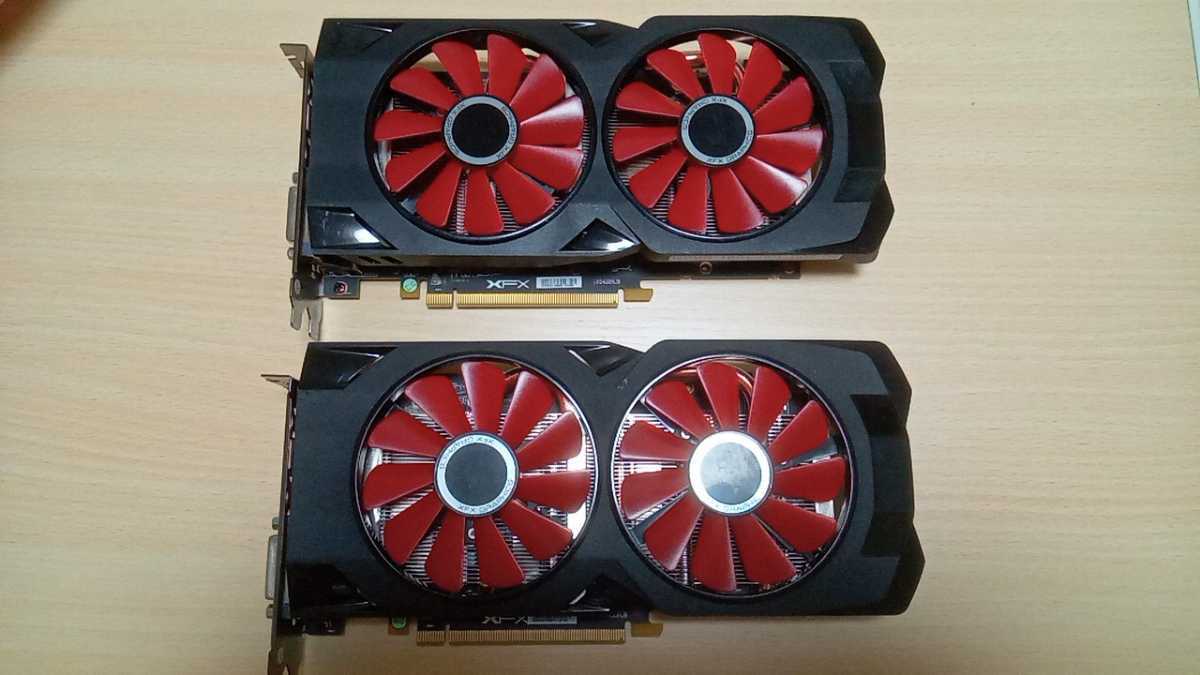【目立った傷や汚れなし】XFX Radeon RX470 8GB 2台 ジャンク品になります。の落札情報詳細 - ヤフオク落札価格検索 オークフリー