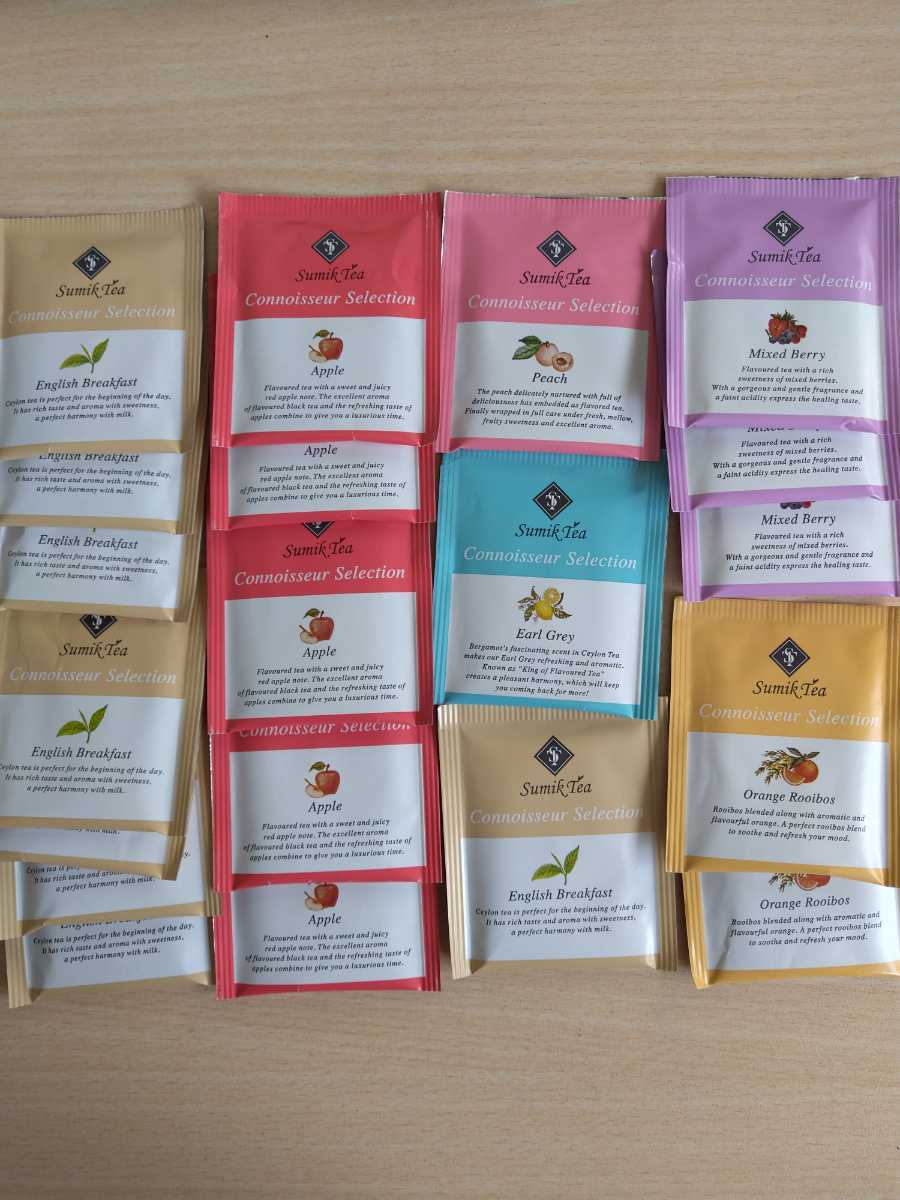 【未使用】☆ Sumik Tea スミックティー 紅茶ティーバッグ 6種 計20袋の落札情報詳細 - Yahoo!オークション落札価格検索 ...