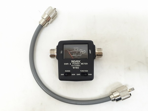 【目立った傷や汚れなし】REVEX W510 1.6～30MHz SWR パワー計 5KW対応の落札情報詳細 - ヤフオク落札価格情報 オークフリー