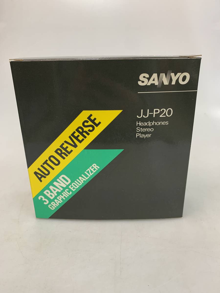 【未使用】Y112 新品 SANYO サンヨー AUTO REVERSE EQ調整機能付 ポータブルカセットプレーヤー JJ-P20の落札情報 ...