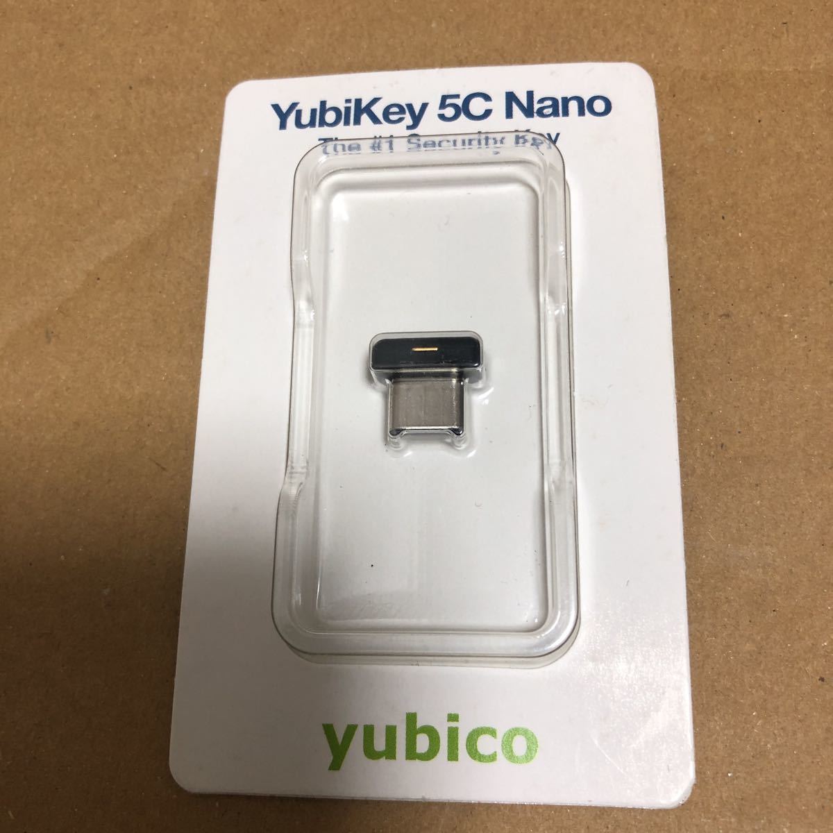 【目立った傷や汚れなし】Yubico Yubikey 5C Nano NFC/ FIDOセキュリティキー/NFC/2要素認証/2段階認証 ...