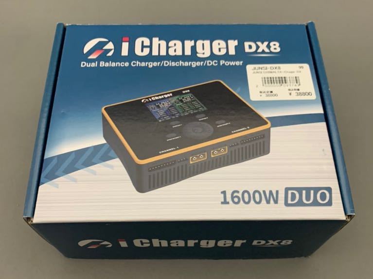 【目立った傷や汚れなし】iCharger DX8 1600W 30A 高性能デュアルチャージャー 中古極美品 DC充電器の落札情報詳細 - ヤフオク落札価格検索 オークフリー