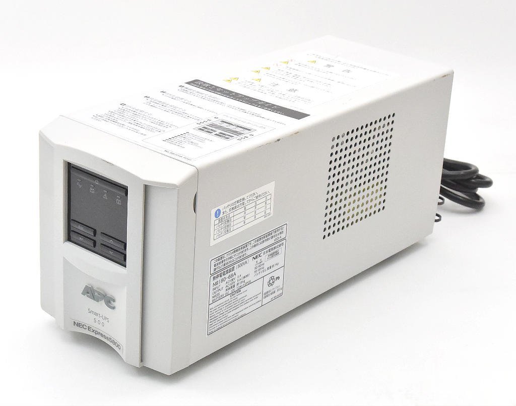 【傷や汚れあり】【JUNK】NEC(APC OEM) Express5800 Smart-UPS 500 100V対応据え置き型液晶コンソール ...