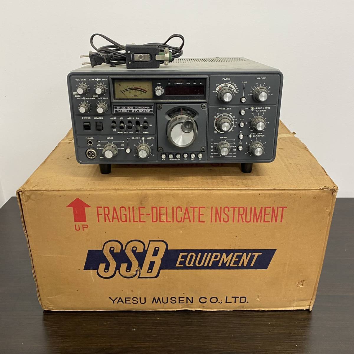 【全体的に状態が悪い】J24786(012)-608/YK7000【名古屋】YAESU FR-101 無線機 YAESU MUSEN の落札情報詳細| ヤフオク落札価格情報 オークフリー