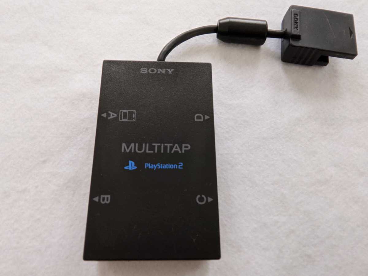 【やや傷や汚れあり】【動作確認済】SONY プレイステーション2専用マルチタップ SCPH-10090 MULTITAPの落札情報詳細 - ヤフオク落札価格検索 オークフリー