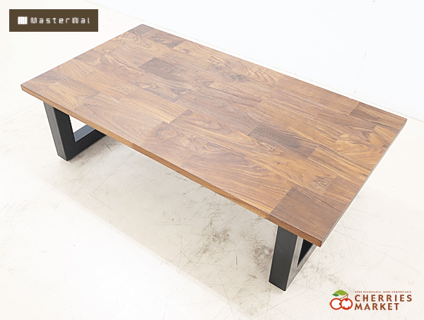 【目立った傷や汚れなし】 展示品 MasterWal マスターウォール アカセ木工 MOSAIC LIVING TABLE モザイク リビングテーブル センターテーブル 18万 美品の落札情報 ...