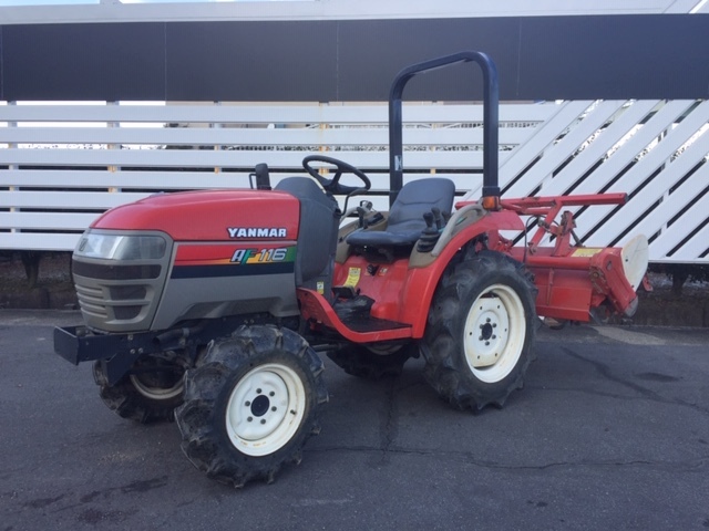 【傷や汚れあり】★愛知発 YANMAR ヤンマー トラクター AF116 安全フレーム SFV202 ロータリー R100 自動水平 ※直接引取り ※商品説明要熟読の落札情報詳細 ...