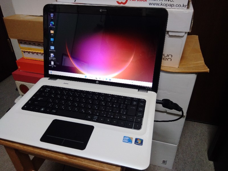 【やや傷や汚れあり】≪0213管≫ HP Pavilion dv6 (第一世代) ／Core i3-M370 4gb 320gb ...