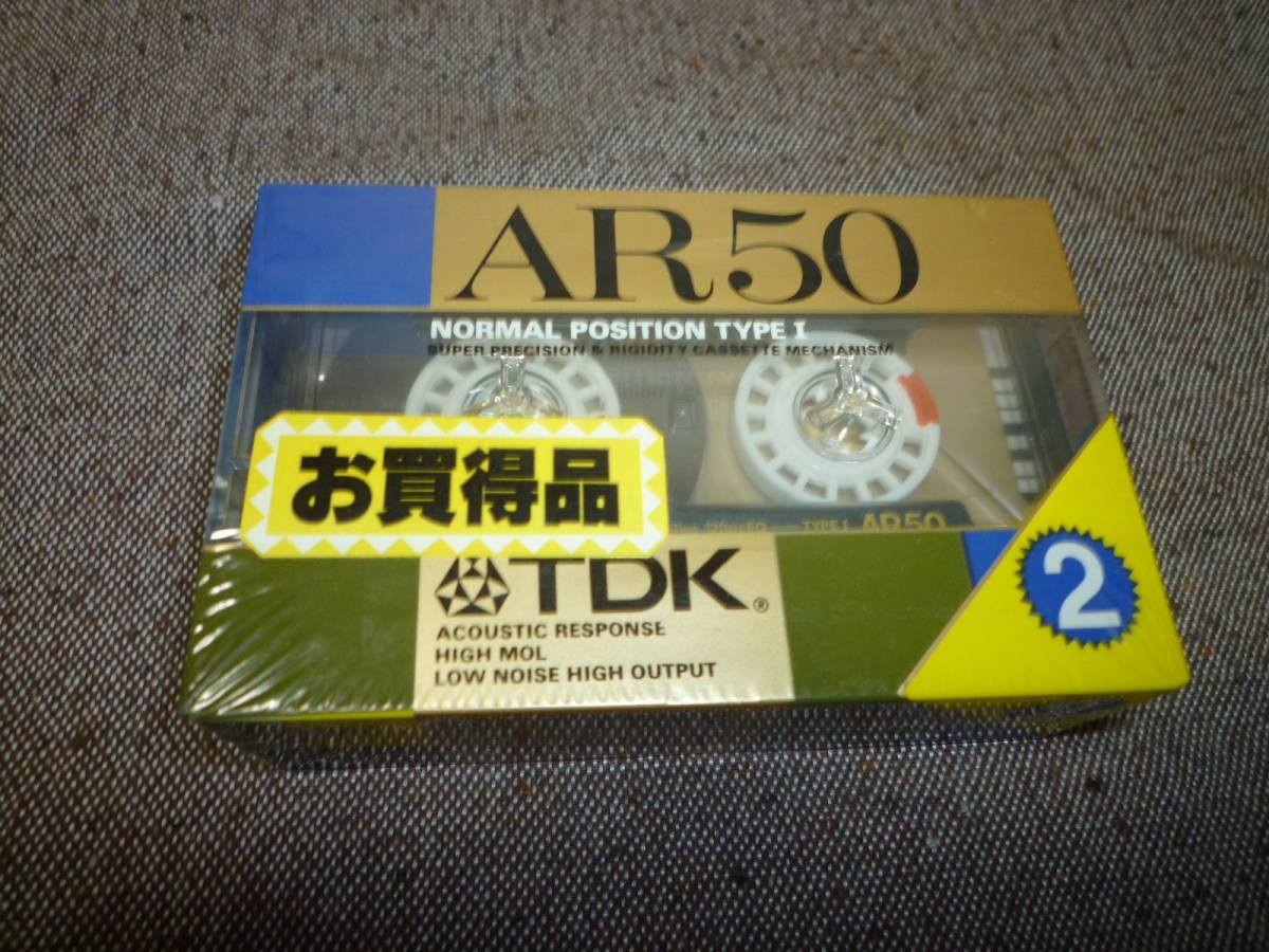 【傷や汚れあり】TDK AR50 カセットテープ 2本 保管品の落札情報詳細 - ヤフオク落札価格検索 オークフリー