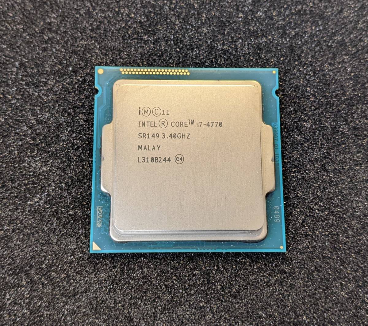 【やや傷や汚れあり】INTEL CPU Core i3-4160 3.60GHz 2C/4T SR1PK FCLGA1150 中古動作確認済み ...