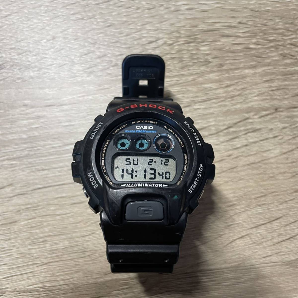 【やや傷や汚れあり】CASIO DW6900-1V G-SHOCK 腕時計 アメリカ軍 初期アフ VFC WE マルイ M4A1 HK416 SCAR LBT CRYE JPC BCM ...