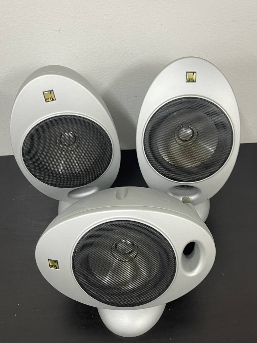 【やや傷や汚れあり】【送料無料】KEF KHT2005.2 HTS2001 SP3375 スピーカーセット 3個セット 中古品の落札情報詳細 ...