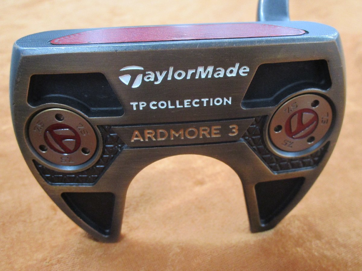 【傷や汚れあり】 テーラーメイド TP COLLECTION COPPER ARDMORE 3 パター 中古 TPコレクション ブラック ...