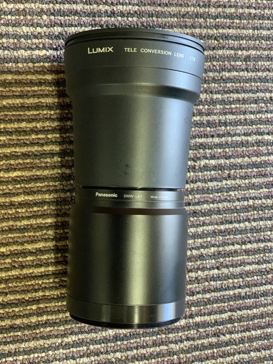 【やや傷や汚れあり】Panasonic Lumix DMW-LT55 Tele Conversion Lens 1.7x テレコン、LENS ...