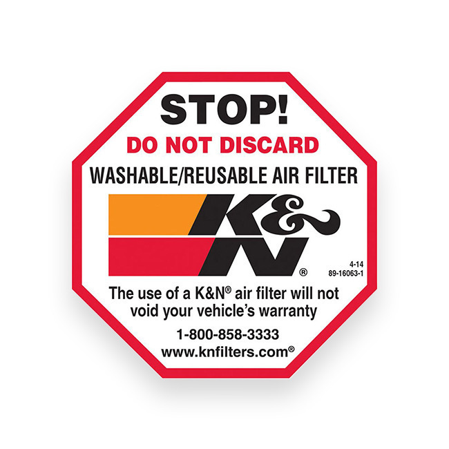 【未使用】K&N ステッカー デカール DO NOT DISCARD Caution Sticker 1枚 追跡可能 送料無料の落札情報詳細 ...