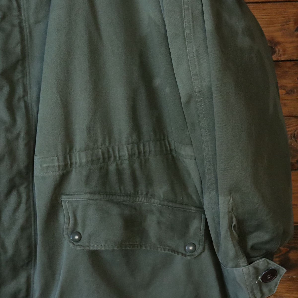 【やや傷や汚れあり】D9K/S2.28-2 60s ビンテージ フランス軍 M-64 フィールドパーカー モッズコート ライナー付 ELLESS ミリタリー ユーロ古着 M64の落札情報詳細 ...