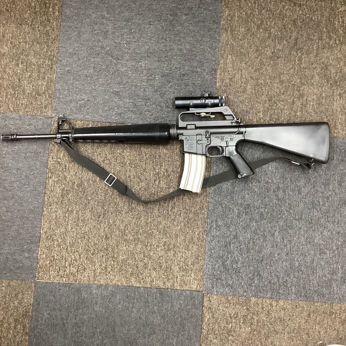 【全体的に状態が悪い】② COLT AR-15 M16A1 モデルガン SMG刻印あり 現状品 動作未確認 ジャンクの落札情報詳細 ...
