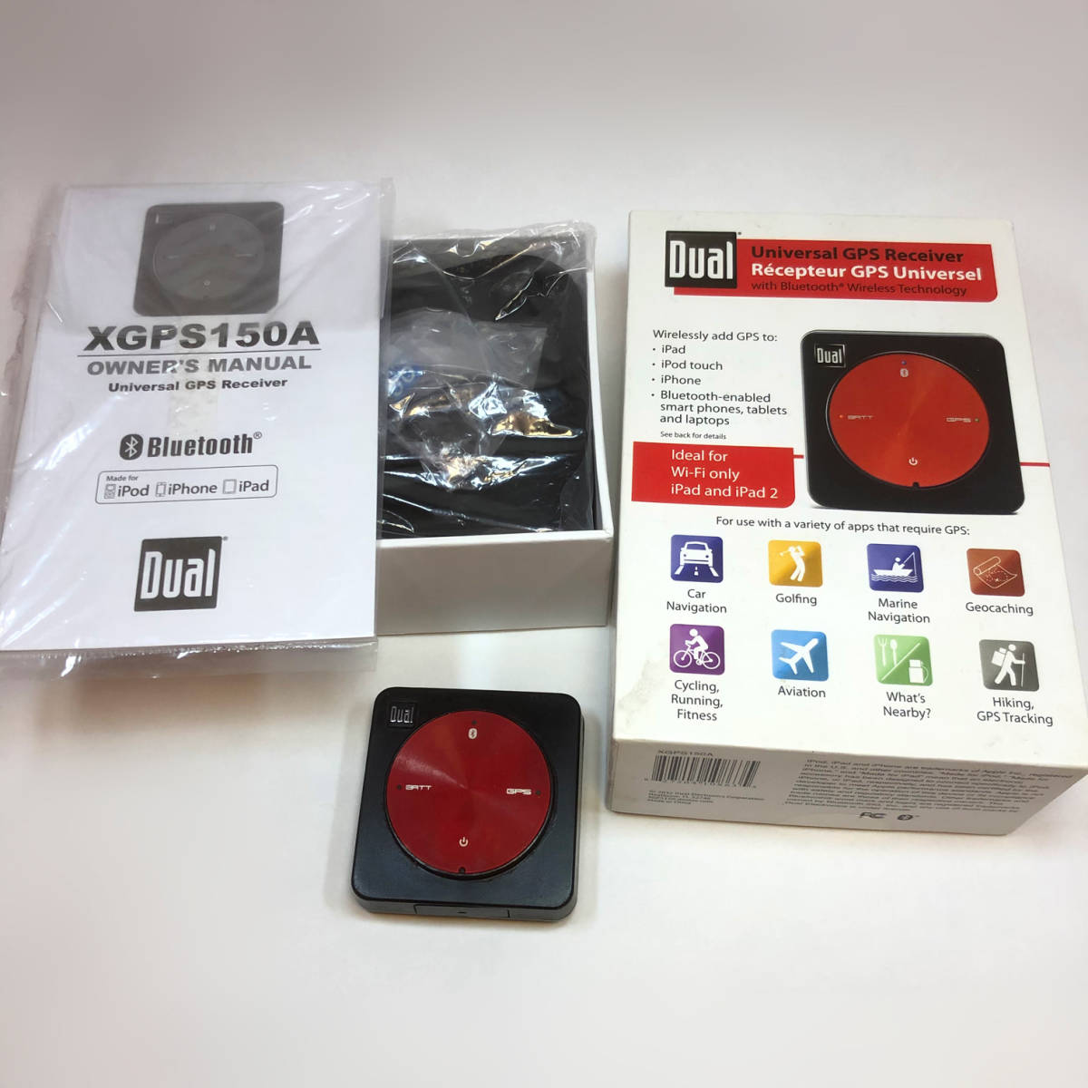 【傷や汚れあり】【外付けGPSレシーバー】 Dual Universal Bluetooth GPS XGPS150Aの落札情報詳細 - ヤフオク落札価格検索 オークフリー