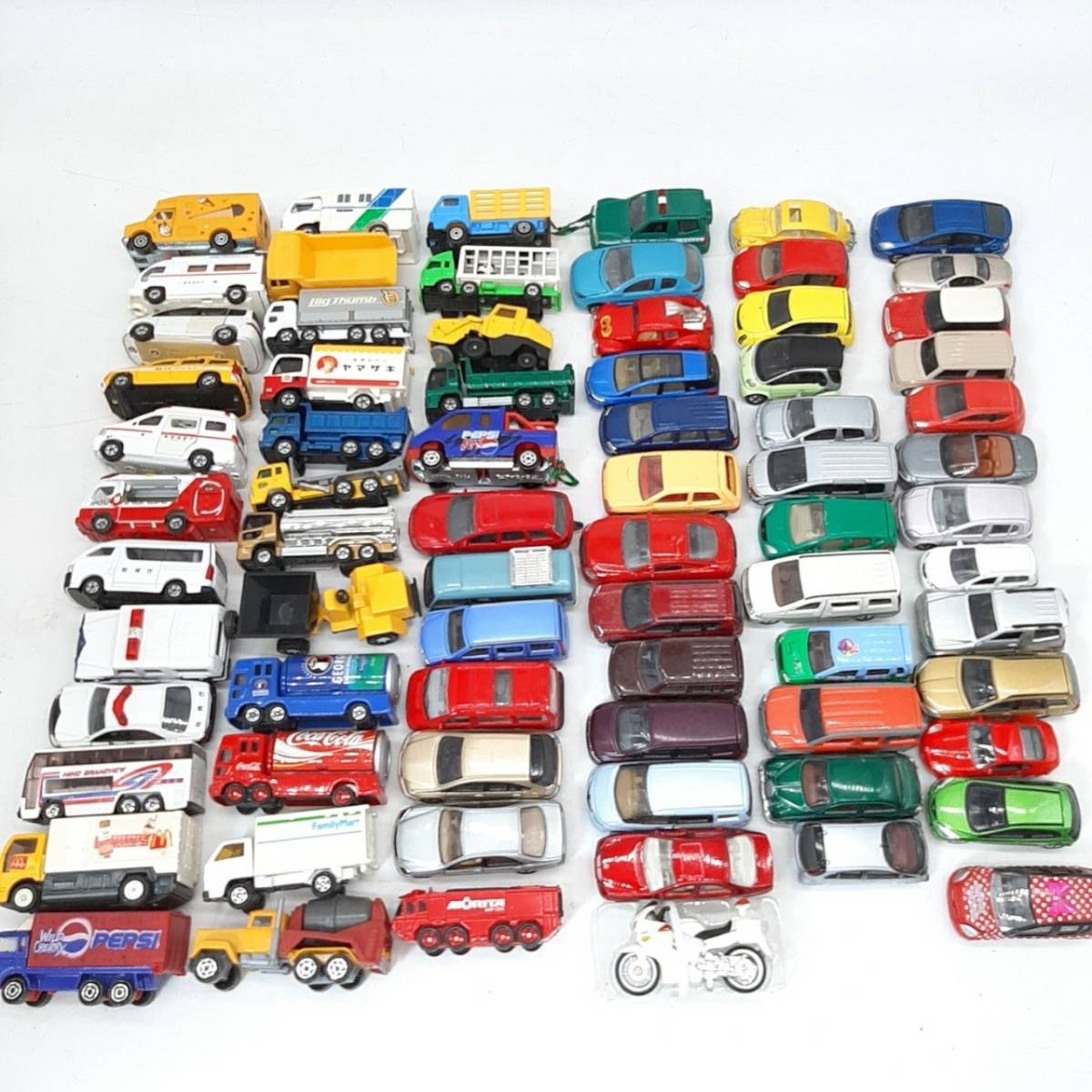 【傷や汚れあり】s249★【1円スタート】74台 ミニカー マジョレット トミカ マッチボックス 等 まとめ 大量 現状品の落札情報詳細 ...